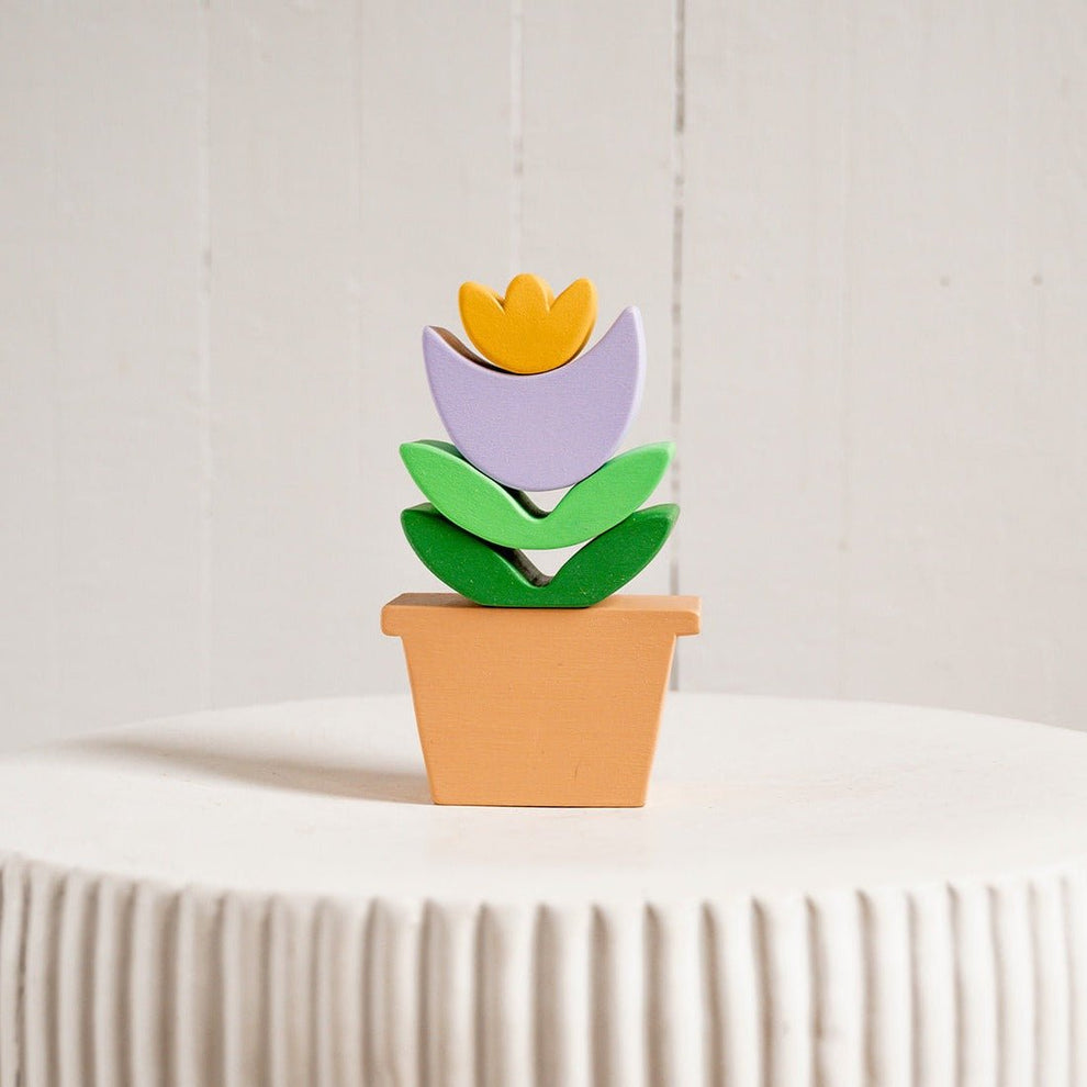 Flower stacking toy – Monkey Bandit kids