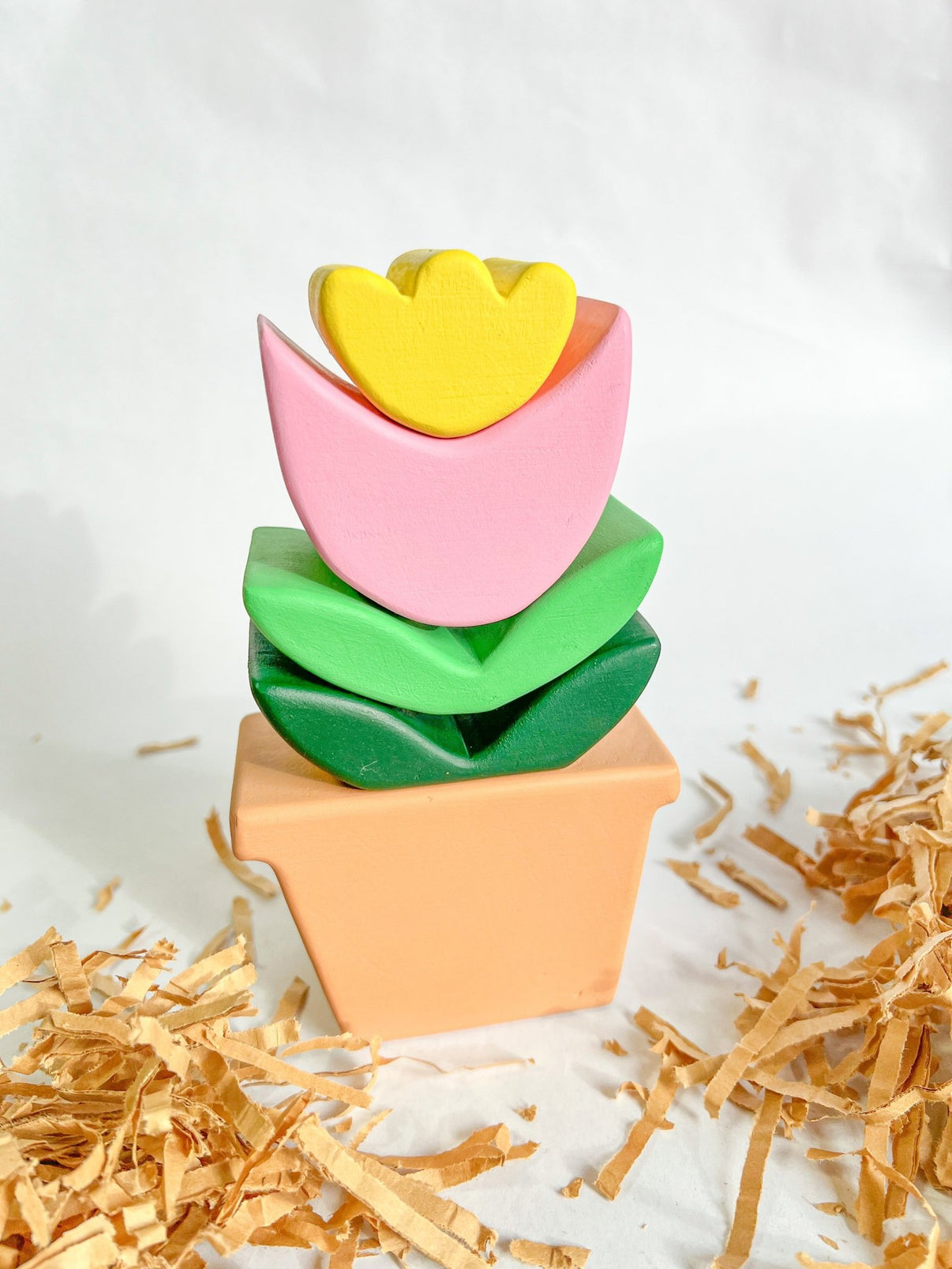 Flower stacking toy – Monkey Bandit kids