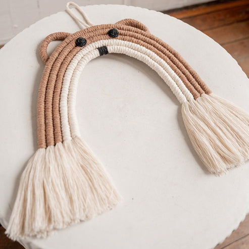 Macrame Bear rainbow – Monkey Bandit kids